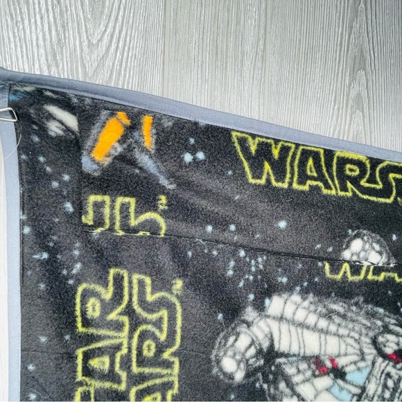 Hand Crafted | Bedding | Handmade Star Wars Darth Vader Patchwork Quilt Throw Blanket Aprox ...